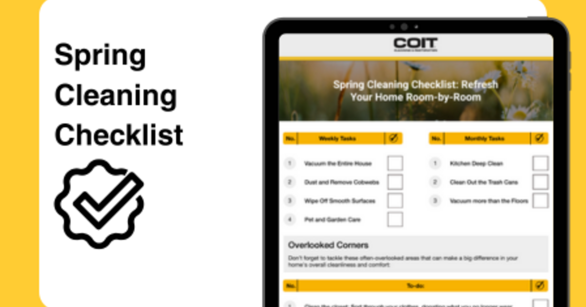 Spring Cleaning Checklist Coit Cleaning And Restoration